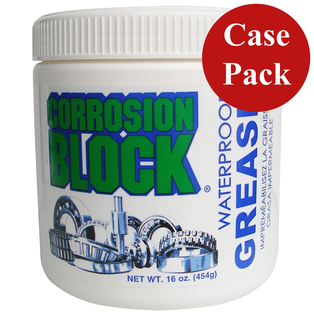 Corrosion Block High Performance Waterproof Grease - 16oz Tub - Non ...